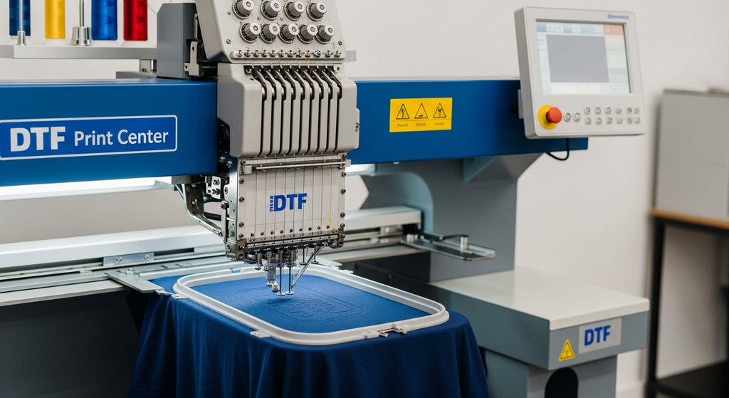 3D Embroidery Machine – Print Center Dtf
